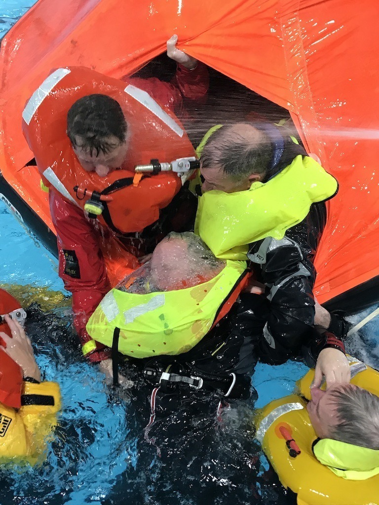 RYA MCA Sea Survival Course - Chieftain Training